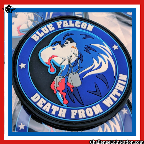 Blue Falcon– Challenge Coin Nation