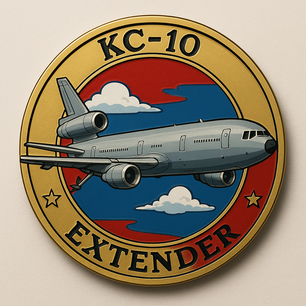 KC-10 Extender– Challenge Coin Nation