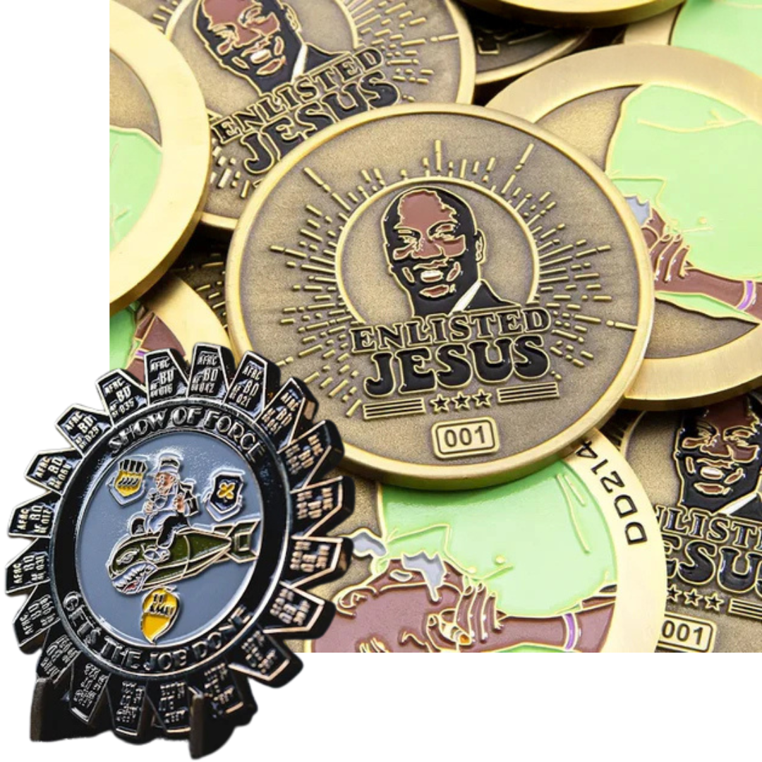 Drones and Manned Aircraft– Challenge Coin Nation