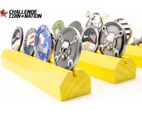 Wheel Chock Coin Display– Challenge Coin Nation
